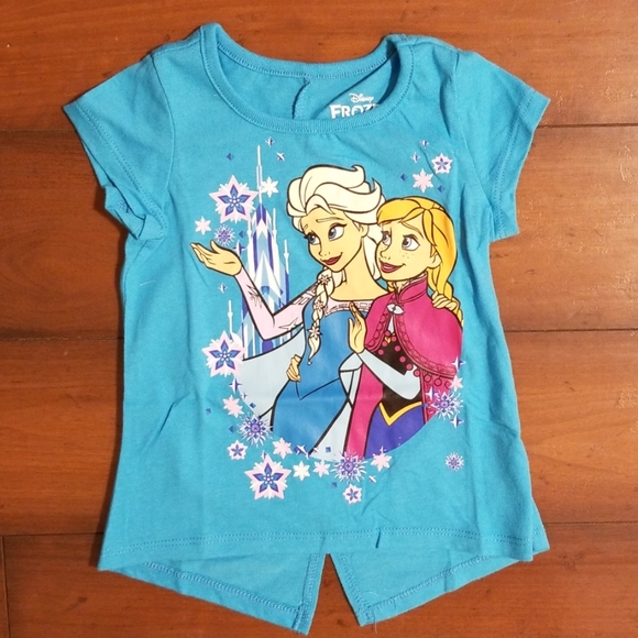 Disney | Shirts & Tops | Little Kids Disney Frozen Tee | Poshmark